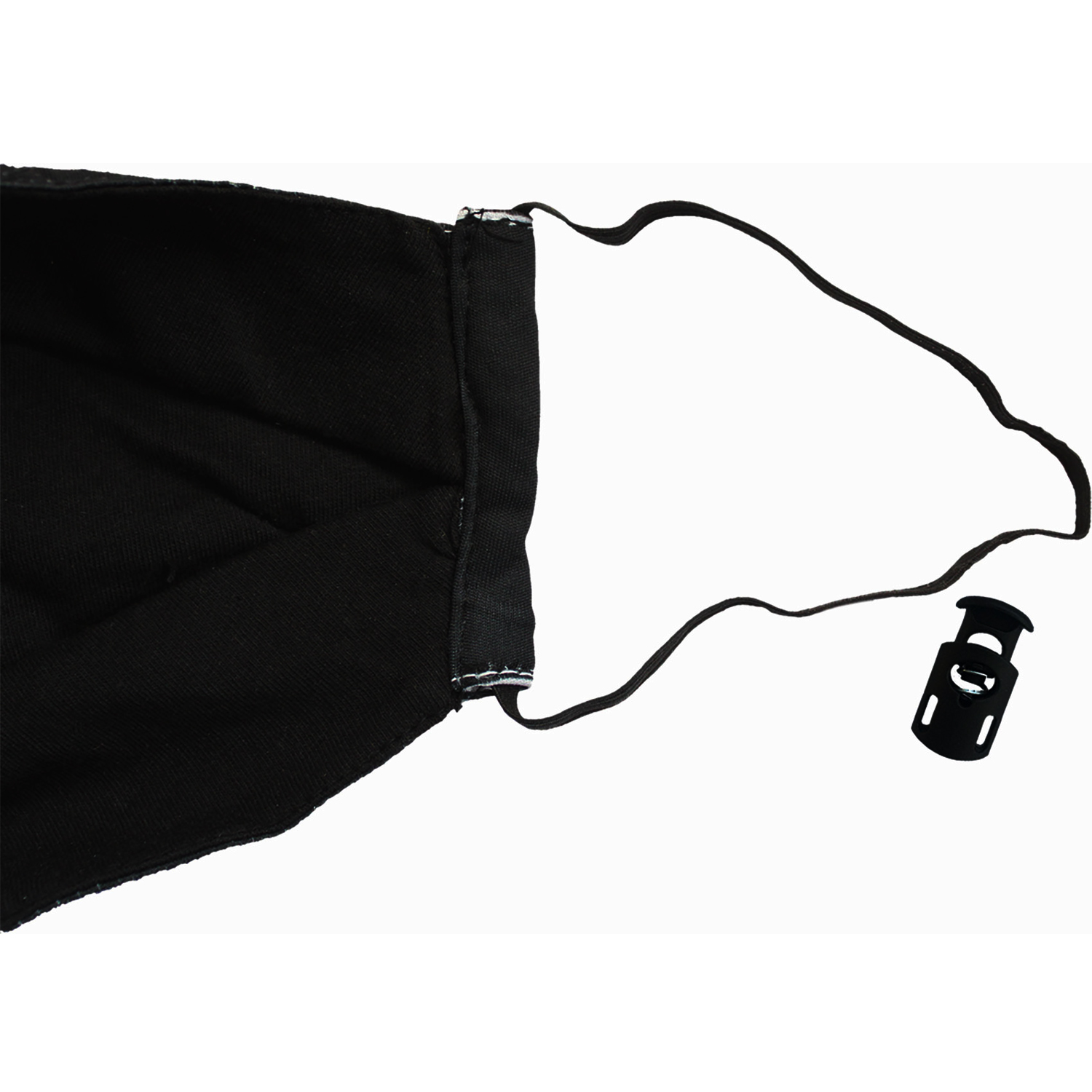 Black 'Rock Jaw' Face Mask by Spiral Direct • the dark store™