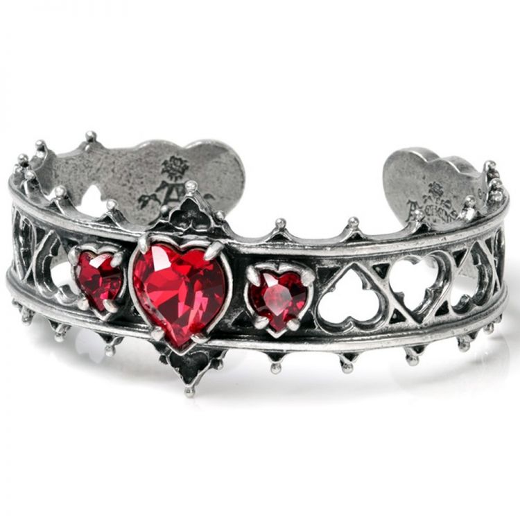 'Devil Heart' Bangle by Alchemy Gothic • the dark store™