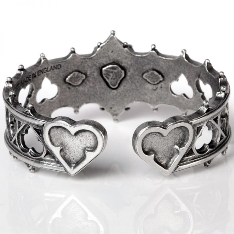 'Devil Heart' Bangle by Alchemy Gothic • the dark store™