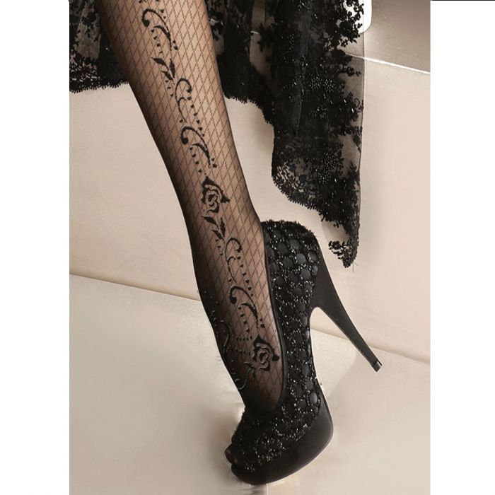 Collants Gothiques Alluria Ballerina 135 Noirs By Studio Ballerina ...