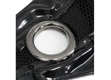 Black and White 'Beast Jaw' Face Mask by Devil Fashion • The Dark Store™
