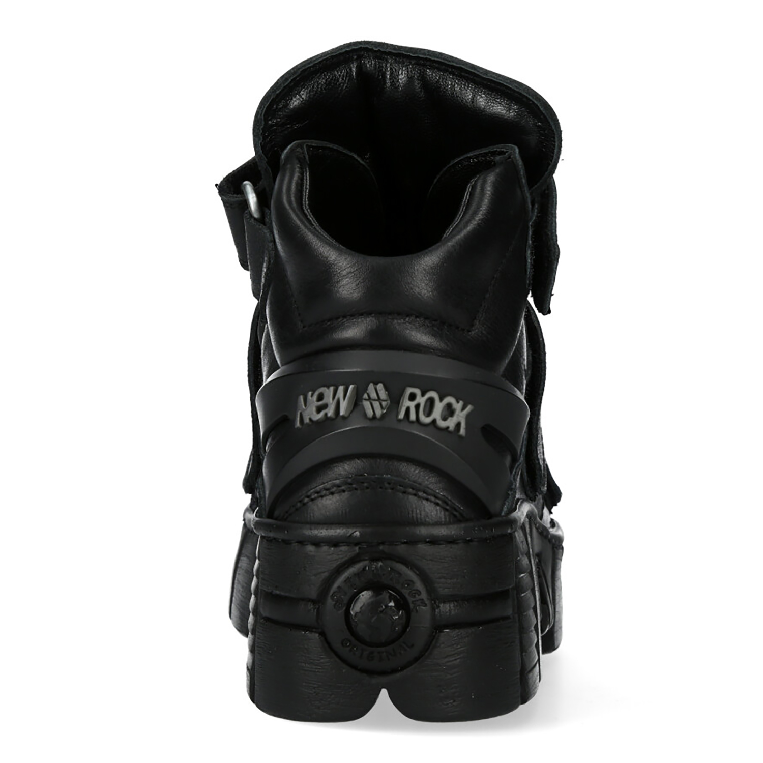 Black Itali New Rock Metallic Shoes M.WALL285-S4 • The Dark Store™