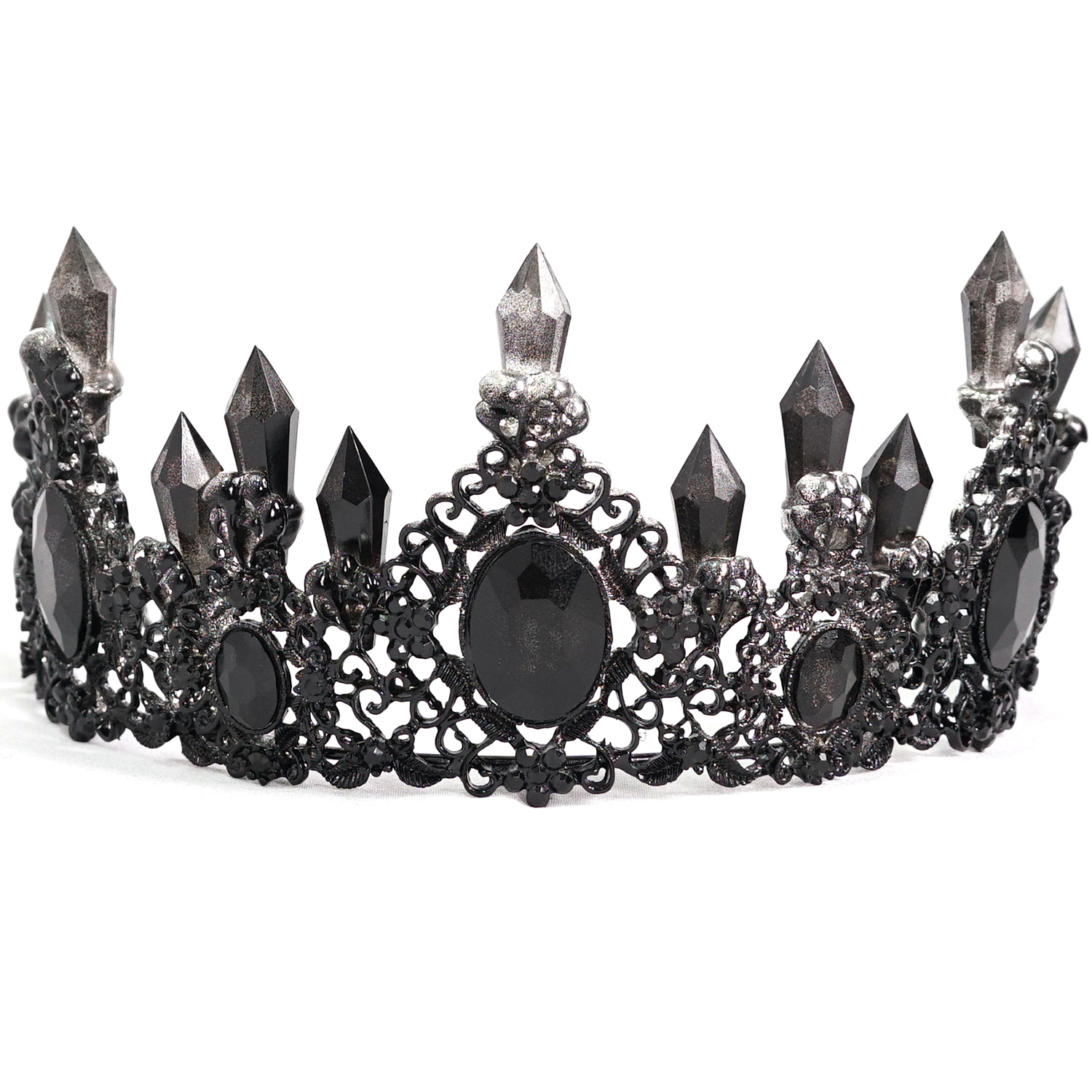 Dark Crystal Stone Diadem by Devil Fashion • The Dark Store™