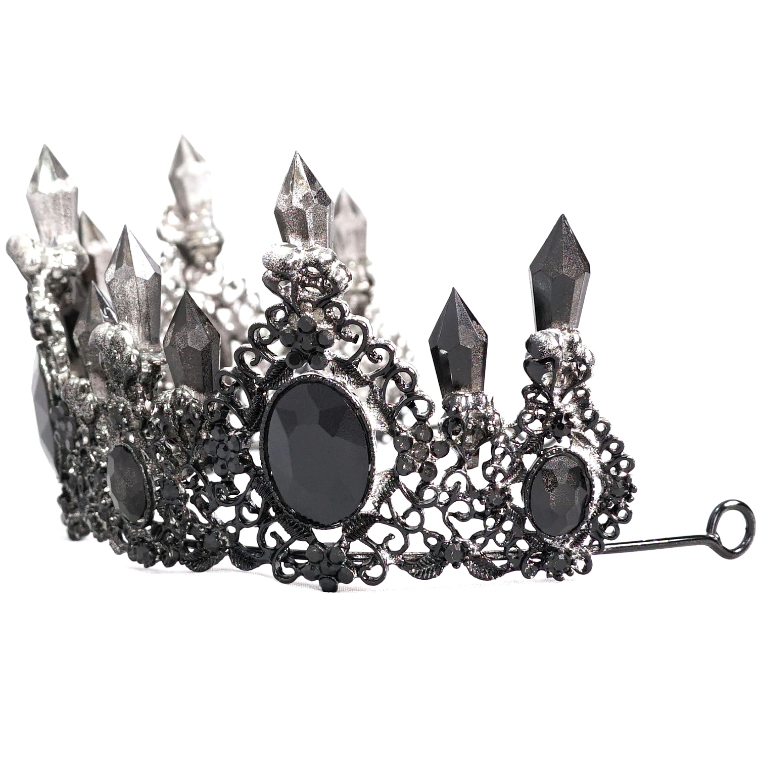 Dark Crystal Stone Diadem by Devil Fashion • The Dark Store™