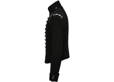 Black 2 in 1 'The Smog' Jacket-Vest by Punk Rave • The Dark Store™
