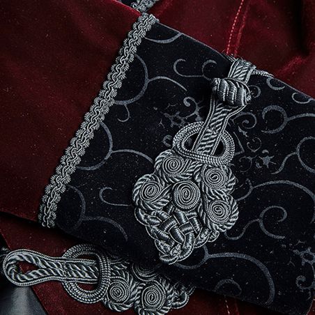 Dark Red 'Bloodborne' Velvet Jacket by Punk Rave • The Dark Store™