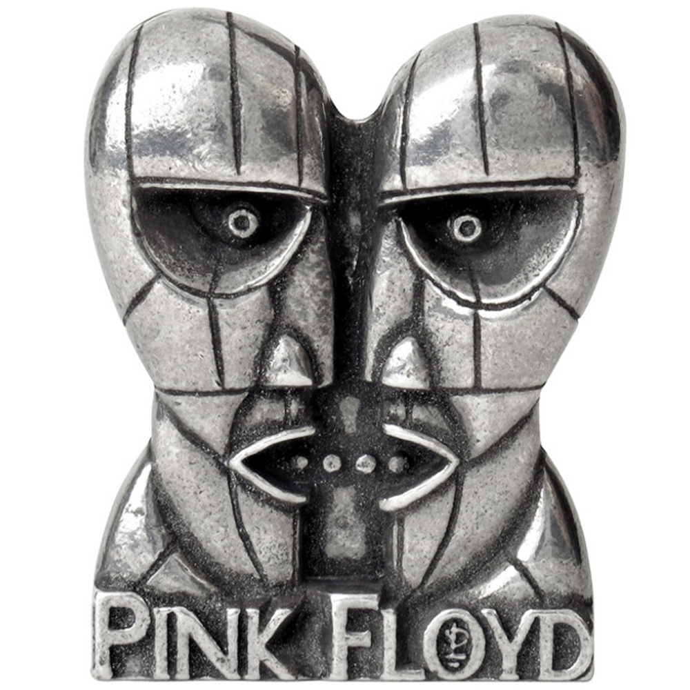 Pink Floyd Division Bell Heads Pin Badge by Alchemy Rocks • The Dark Store™
