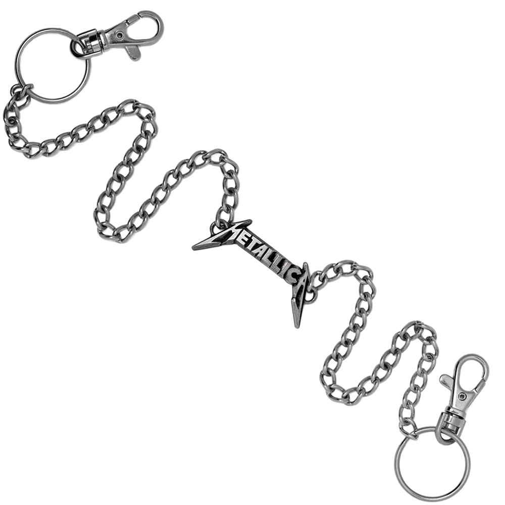 Metallica Logo Wallet Chain by Alchemy Rocks • The Dark Store™