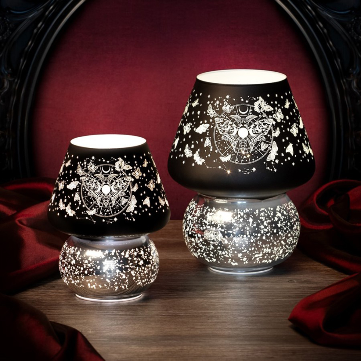 Small Luna Moth Lamp - Led Light by Alchemy Gothic • The Dark Store™