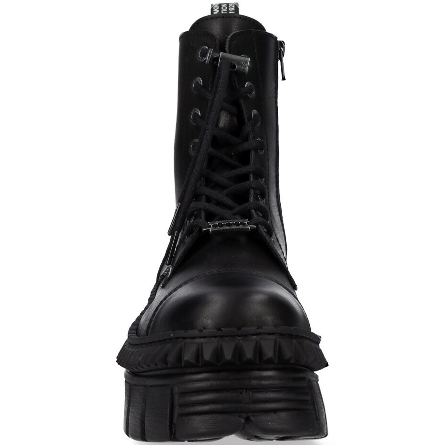 Bottines New Rock Tank Picos Noires • The Dark Store™