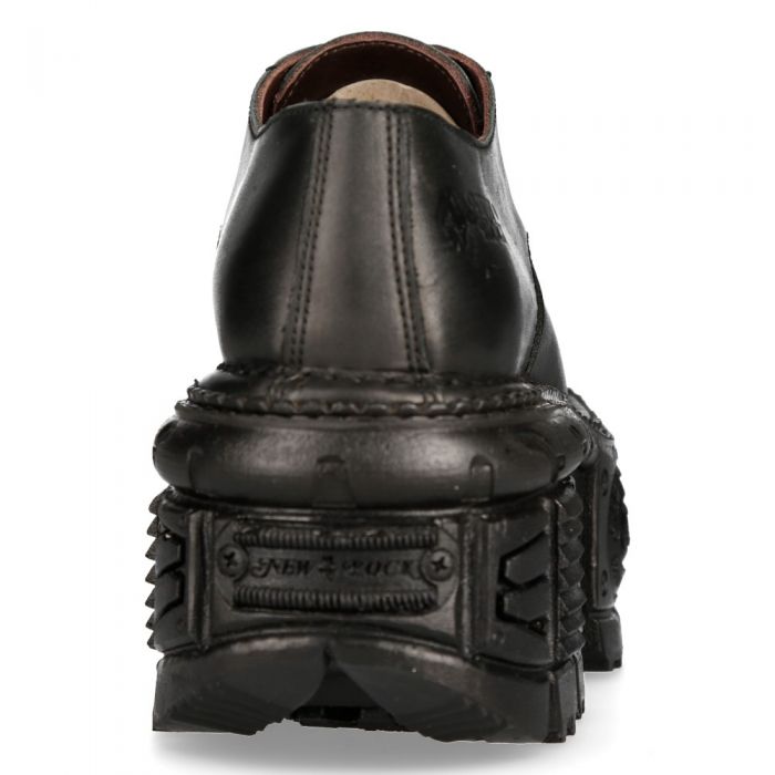 Black New Rock Tank Platform Shoes M.TANKMILI003-S1 • the dark store™